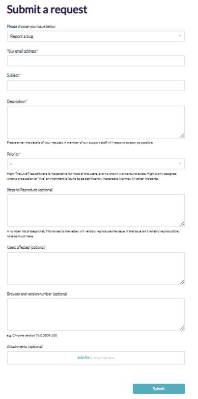 Support platform - how to use – Omnia