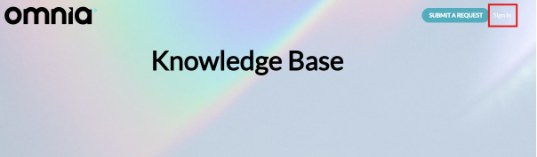 Support platform - how to use – Omnia