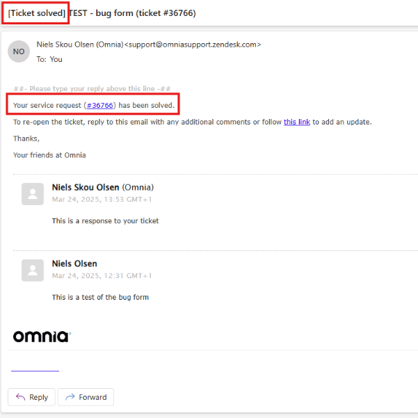 Support platform - how to use – Omnia